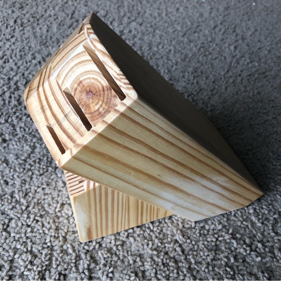 Basque | Kitchen | Basque Platinum Series Slot Knife Block New | Poshmark